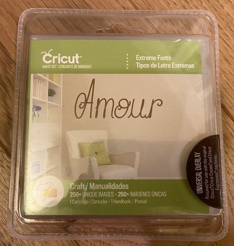 Cricut Extreme Fonts Cartridge - Includes Digital Version Provo Craft ...