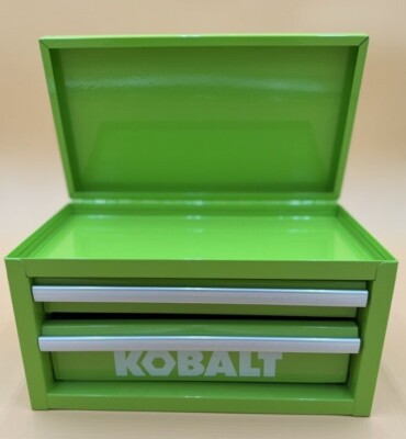 New Green Kobalt Mini 10.83-in Drawer Steel Tool Box | eBay