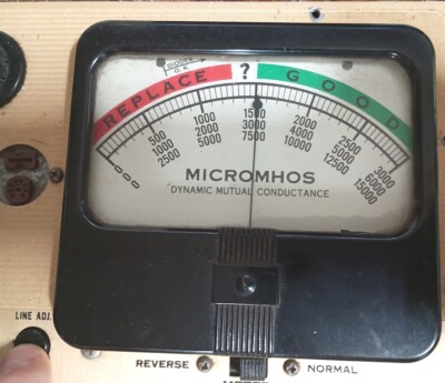 Tested (see pics) Hickok 600, 533, (and some others) Tube Tester Meter ...