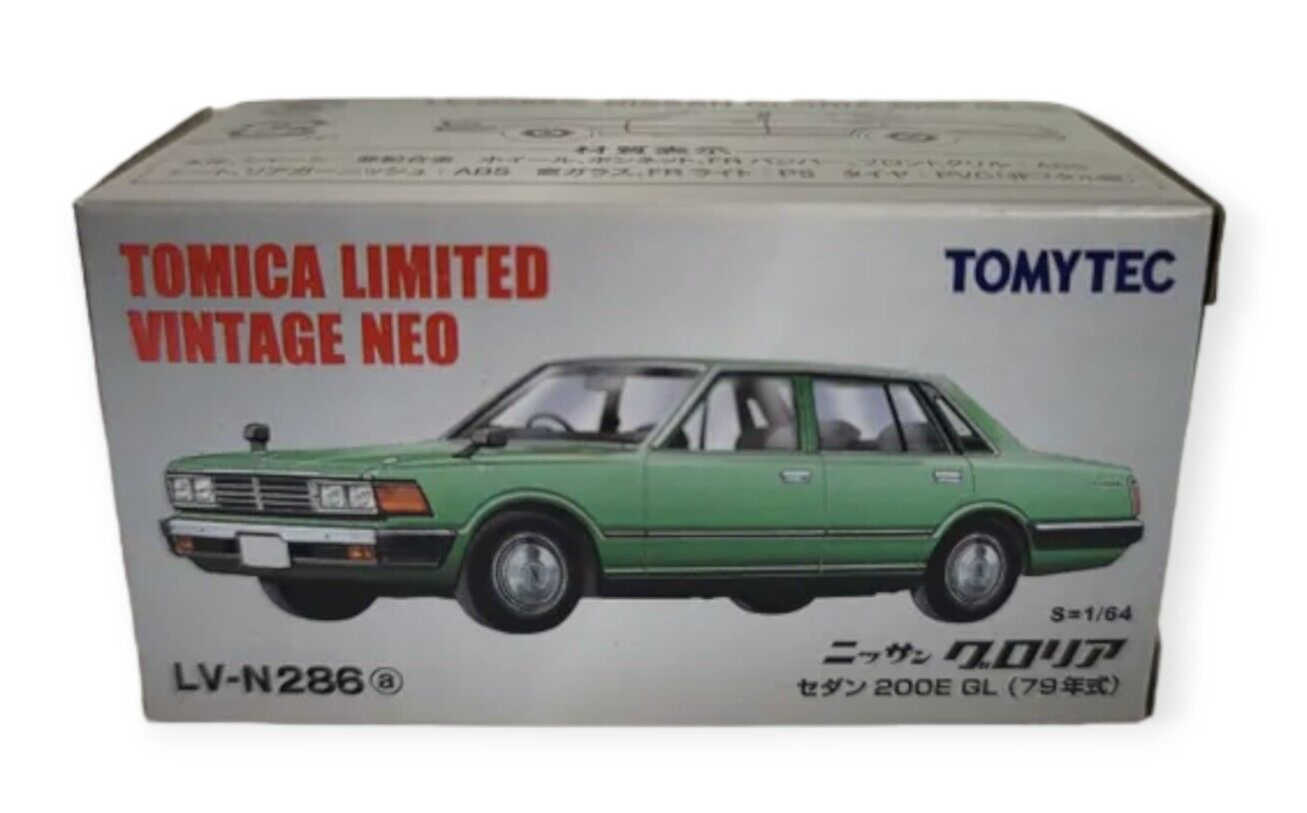 Tomytec Tomica Limited Vintage Neo Nissan Gloria Sedan 200E GL LV-N286a ...