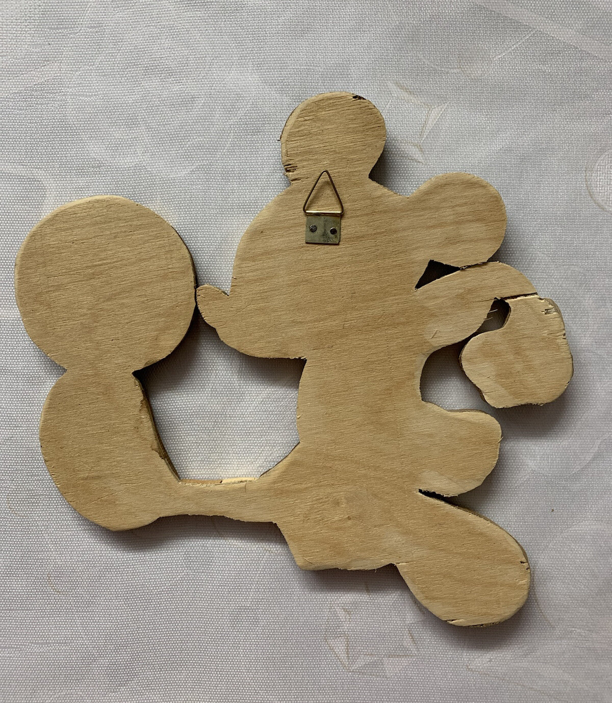 Wooden Intarsia Soccer Mickey Mouse Sports Disney Art Plaque Picture ...