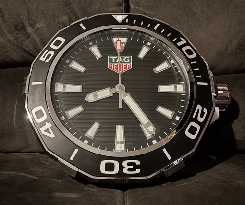 Tag Heuer Display AQUARACER diver WALL CLOCK | eBay