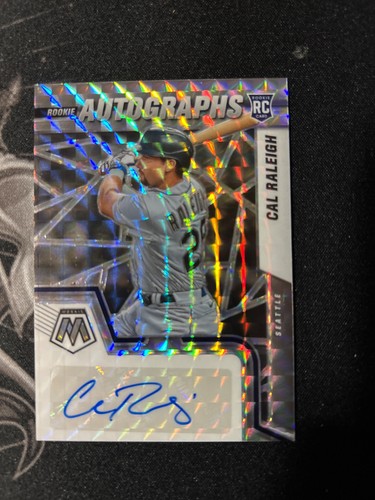 cal raleigh rookie card auto mosaic | eBay