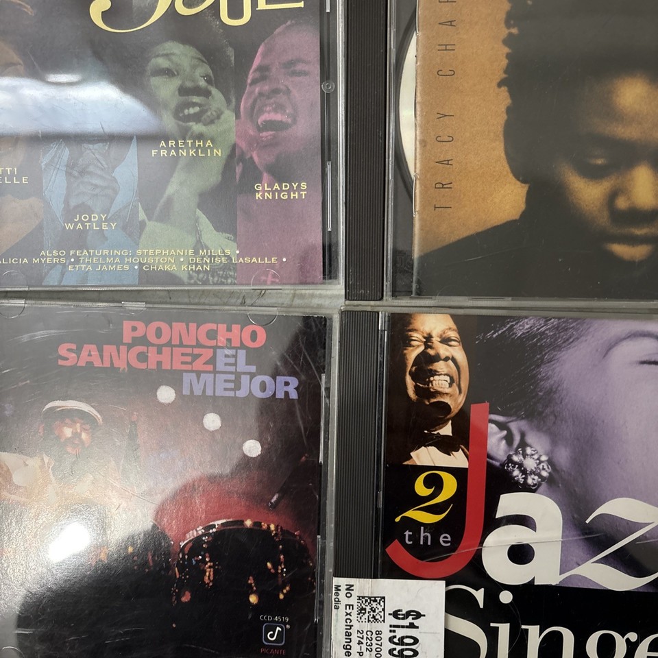 LOT OF 16 CD'S - R&B Rhythm And Blues Luther Vandross Sarah Vaughn MANY ...