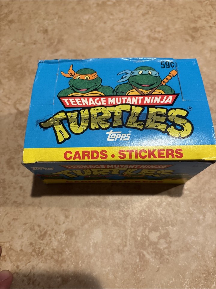 Teenage Mutant Ninja Turtles Trading Card Box 24 Unopened Packs-Topps ...