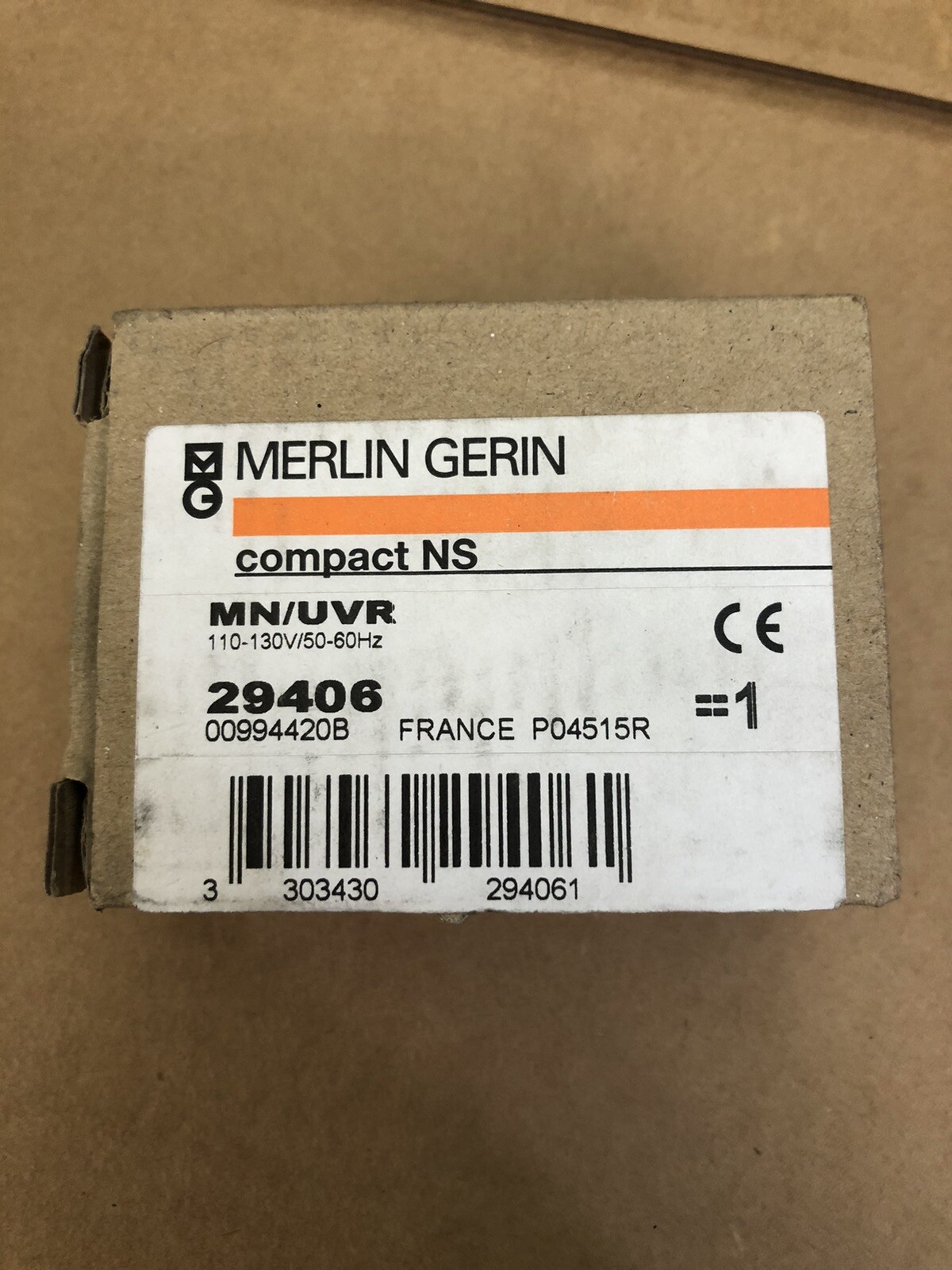 MERLIN GERIN 29406 MN/UVR Compact NS | Grelly UK