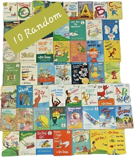 10 Dr Seuss Beginner Bright And Early Books Random Mixxed Unsorted