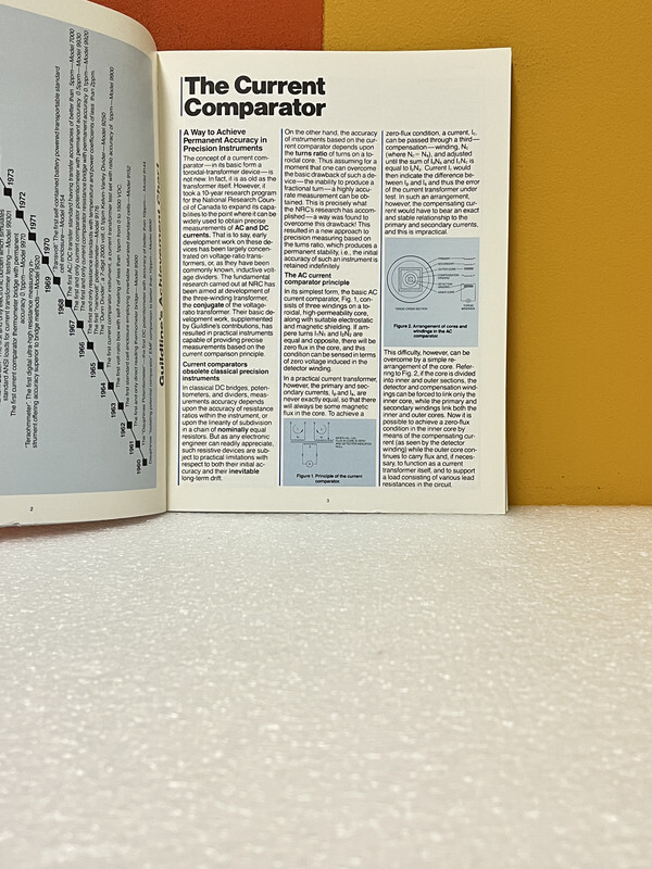 Guildline Precision Instrumentation The Current Comparator | eBay