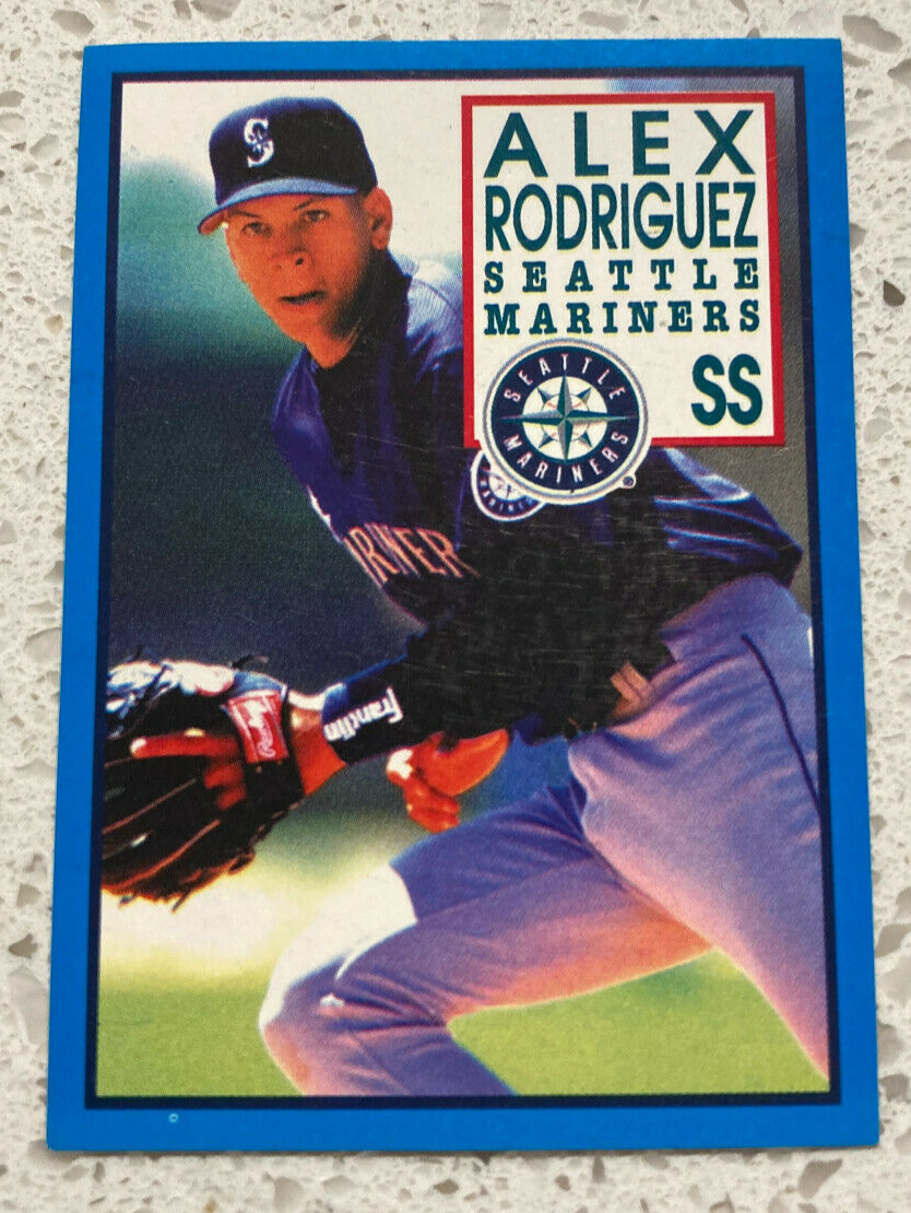 1997 Panini Venezuelan Sticker Alex Rodriguez Seattle Mariners Rare | eBay