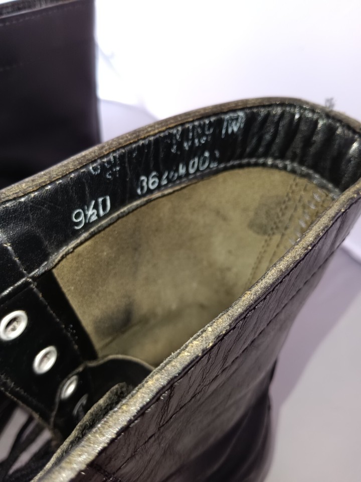 Corcoran Men's 10" Leather Jump Uniform Boots 1500 *Made In USA* Black ...