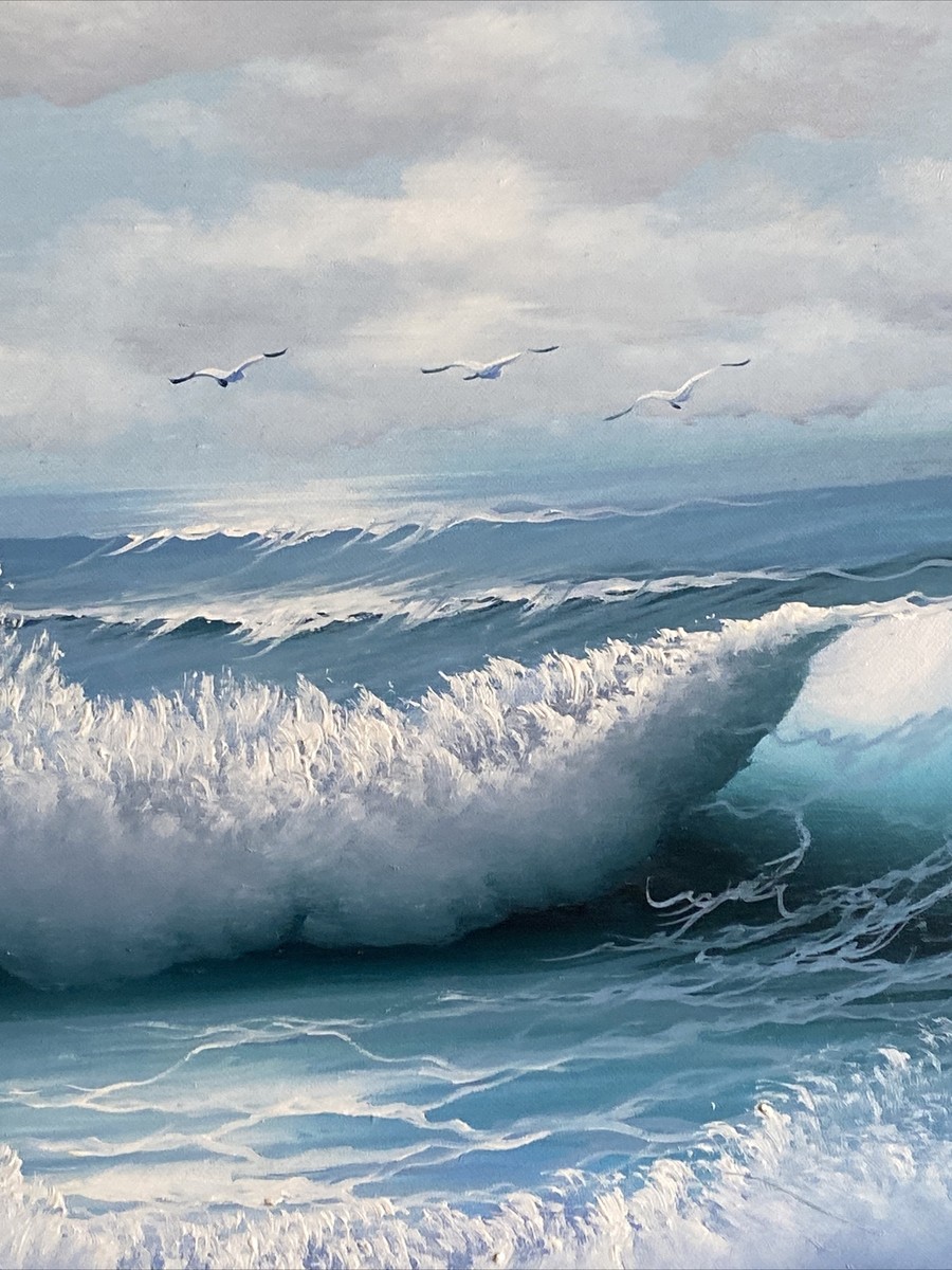 Vintage Ocean Waves