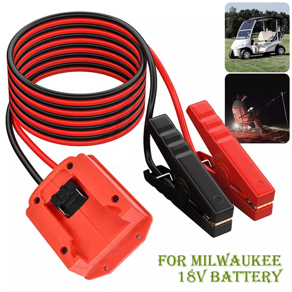 Car Jump Starter Car Booster for Milwaukee 18V Li-ion Battery Jump ...