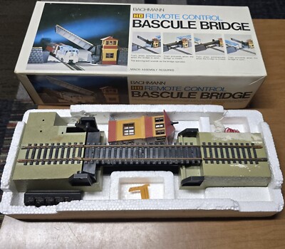 HO Bachmann Remote Control Bascule Bridge. For Parts | eBay
