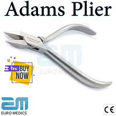 Adams Clasp Bending Plier Beaks with Grooves Orthodontic Dental Adam ...
