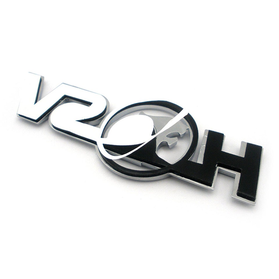 HSV Chrome Logo Badge - Boot or Side Skirt Emblem For Holden VT VX VY ...