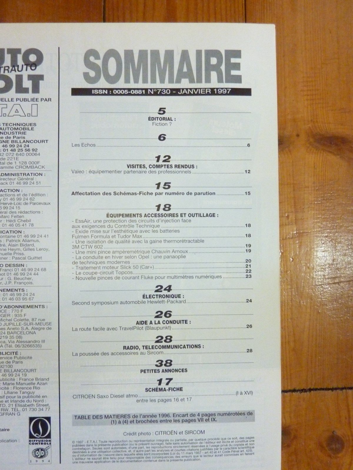 Saxo Die Revue Technique Electronic Auto Volt Citroen | eBay