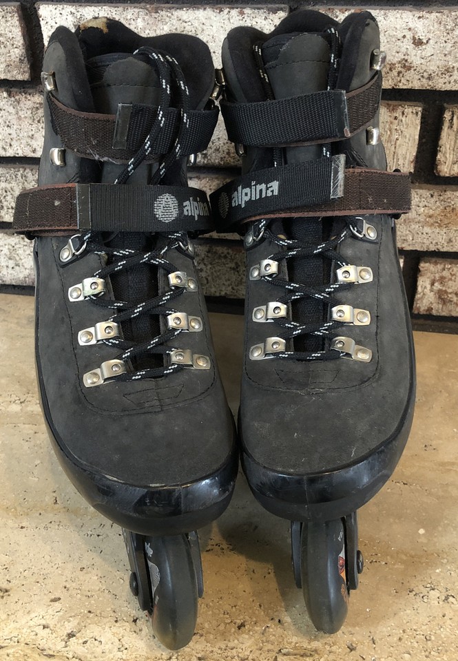 Alpina SFM 800 Inline Roller Skates US Size 9 Kryptonic 78A Wheels ABEC ...