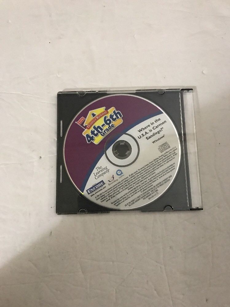 Adventure Workshop (4th-6th Grade) PC CD ROM-RARE VINTAGE-SHIPS N 24 ...