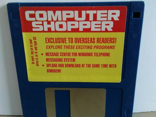 ITHistory (1990s) IBM PC Software: COMPUTER SHOPPER (Message Centre) 3. ...