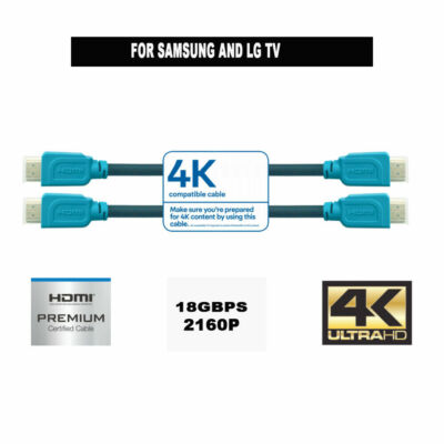 Genuine Foxtel High Speed 4K HDMI Cable With Ethernet UltraHD 2160P ...