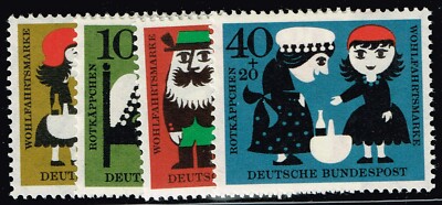 GERMANY - SCOTT # B372-5 (4) - MNH 1960 semis | eBay