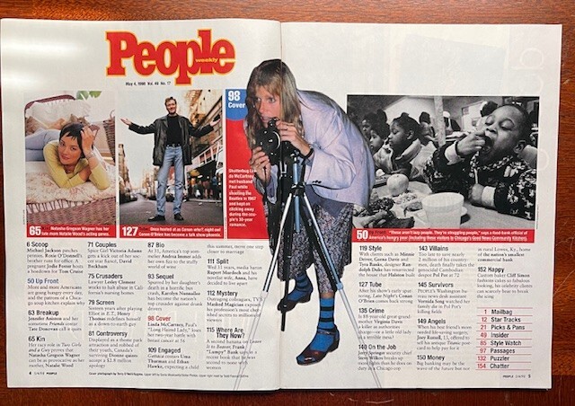 PEOPLE MAG MAY 4, 1998 PAUL McCARTNEY- Tribute To Wife Linda-Preowned ...