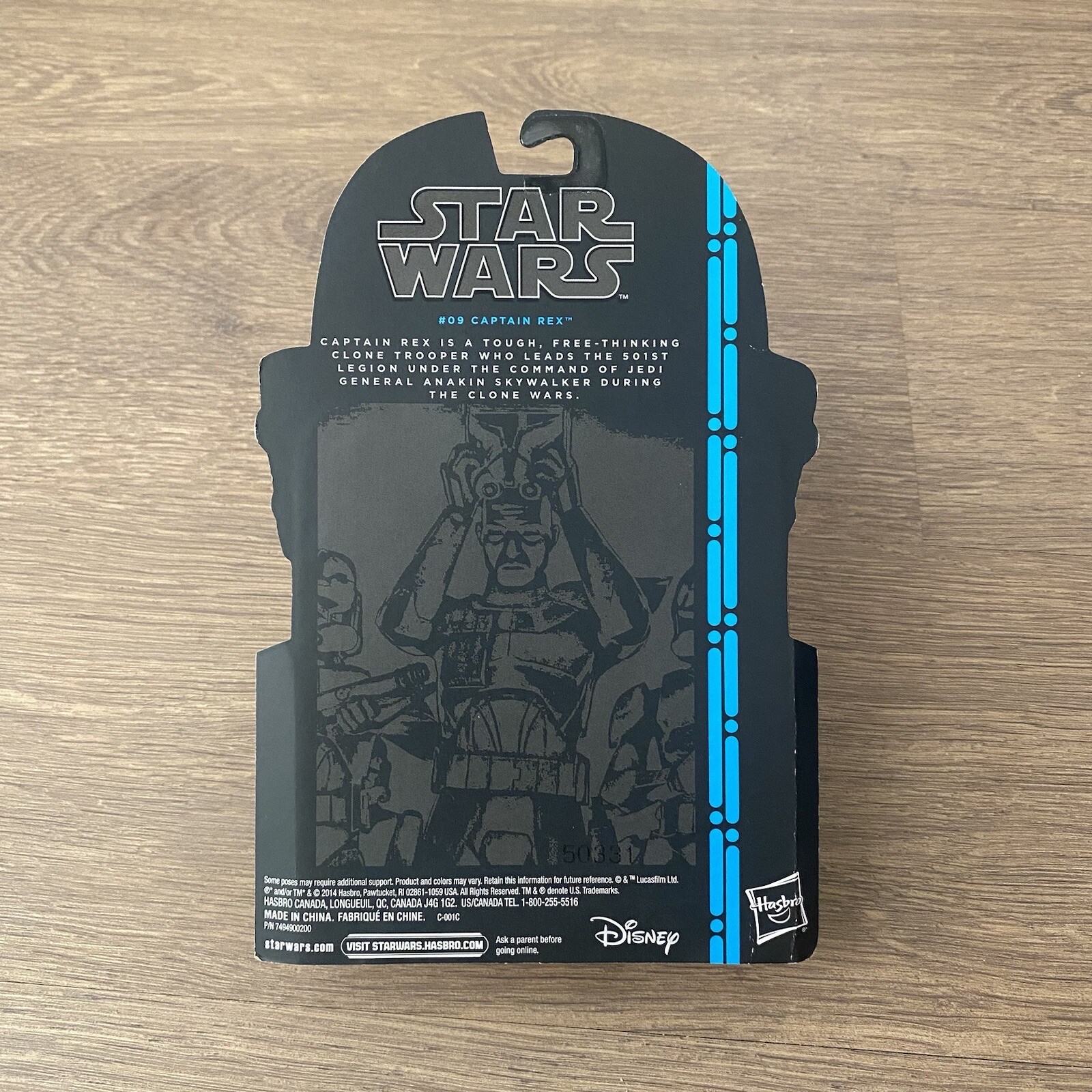 Star Wars Hasbro The Black Series #09 Captain Rex Welded Armor Edition ...