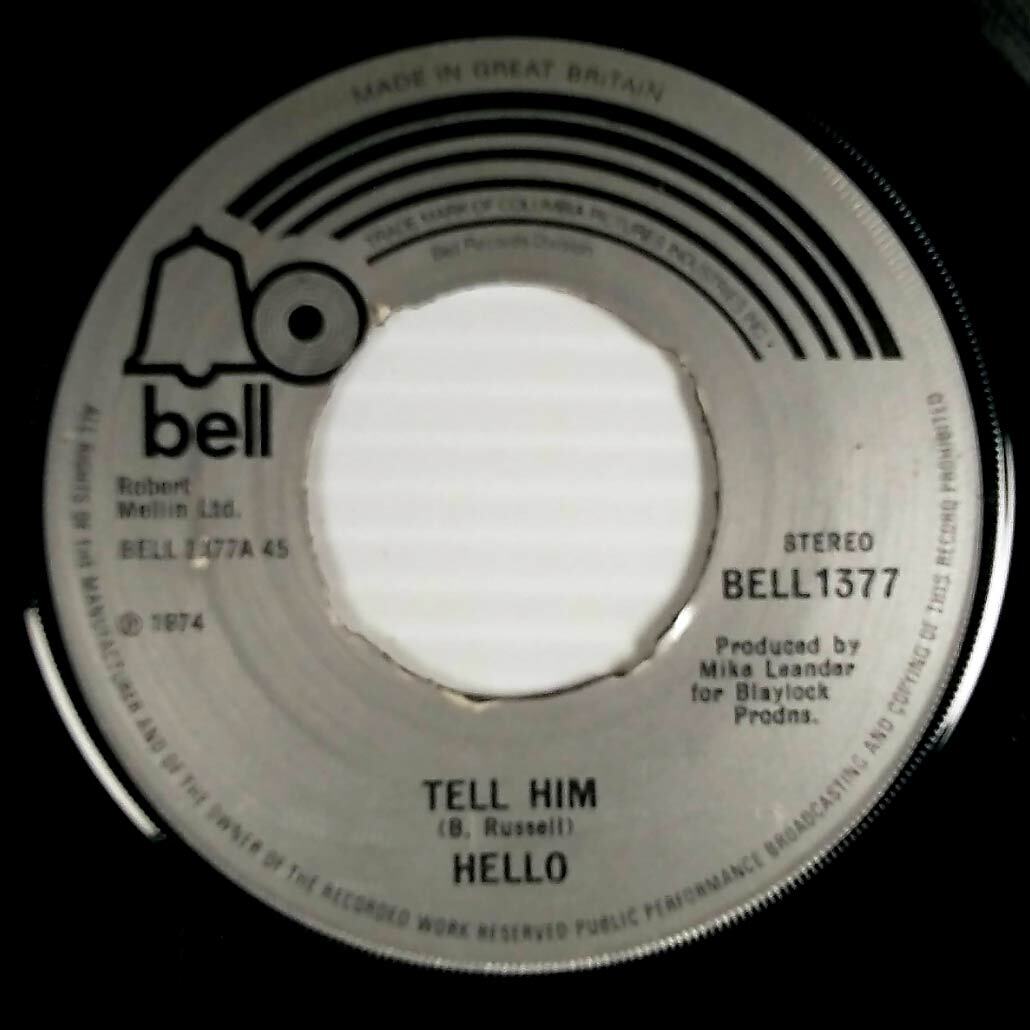 Hello - Tell Him / Lightning [7" 45 rpm Single] UK Import | eBay