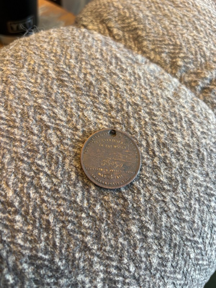 1911 Blue Ribbon Cream Metal Polish Inaugural Indianapolis 500 ...