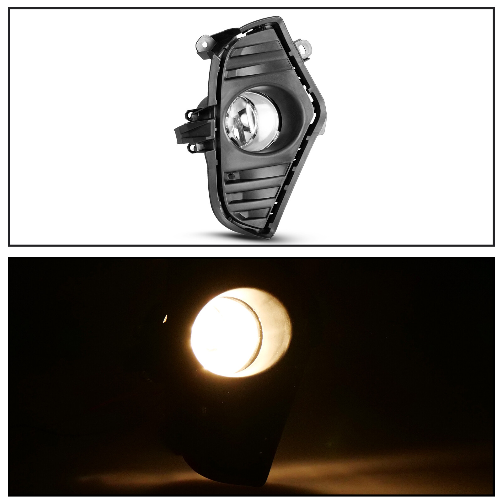 2019-2025 For Toyota RAV 4 Clear Pair Fog Lights Bumper Lamps w/Harness ...