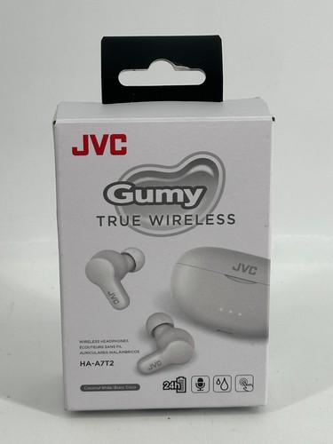 JVC Gummy True Wireless Earbuds - White HA-A7T2 | eBay