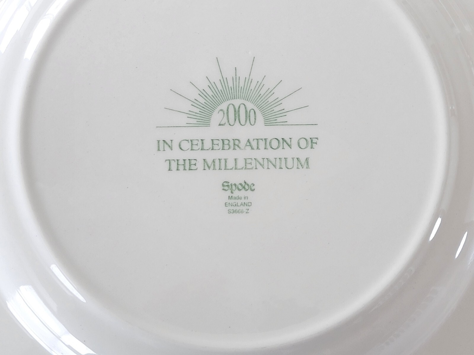 SET OF 5 SPODE CHRISTMAS TREE COLLECTOR PLATE- IN CELEBRATION OF THE ...