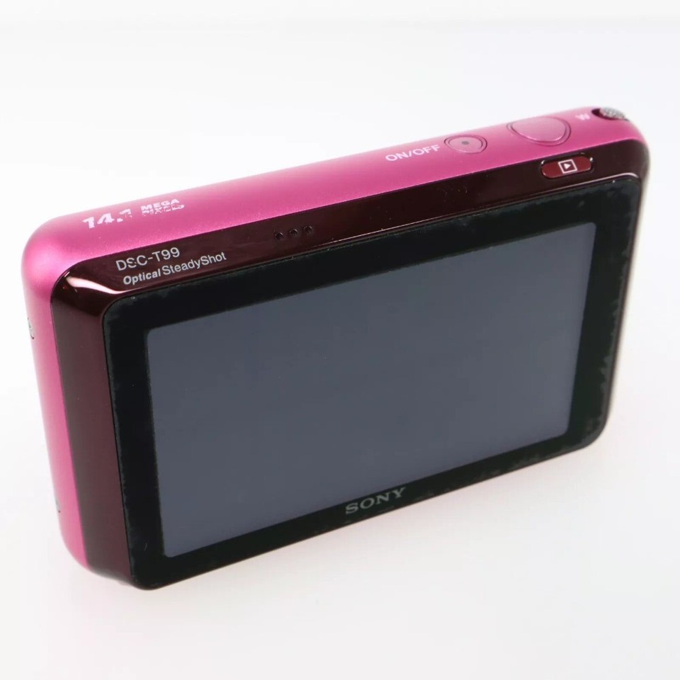 Sony DSC-T99 Cyber Shot Digital Camera 4X Optical Zoom English Language ...