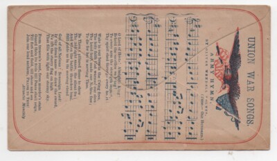 1860s US Civil War Patriotic Cover with Army War Hymn | eBay