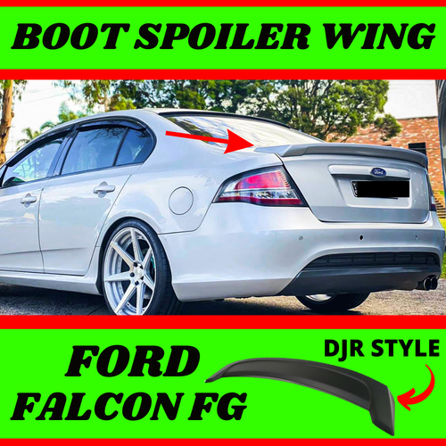 DJR Spoiler For Ford Falcon FG XR6T XR8 G6E Turbo SEDAN Rear Bobtail ...