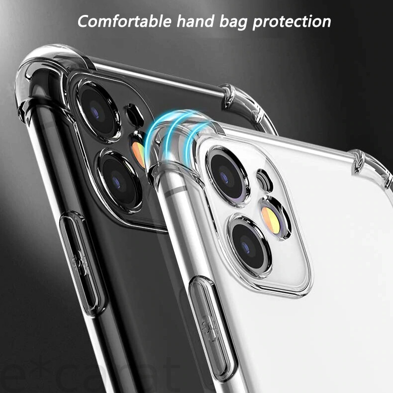 For iPhone 16 15 14 13 12 11 Pro Max XS X 8 7 SE Silicone Case Camera ...