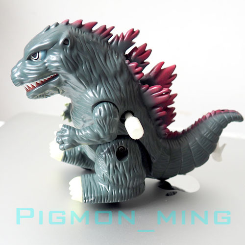 Rare TOHO Banpresto Godzilla Figure Wind-Up Godzilla 2000 4'' Tall Used ...