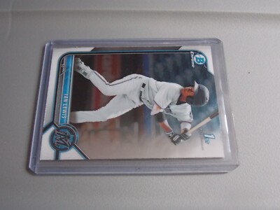 2022 Bowman Chrome Prospects 1st Ian Lewis BCP-96 Miami Marlins | eBay