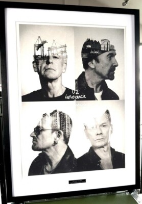U2 Tour Poster-Luxury Framed-Limited Edition Silkscreen Lithograph ...