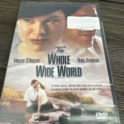 The Whole Wide World DVD VIDEO Vincent D'Onofrio & Renee Zellweger New ...