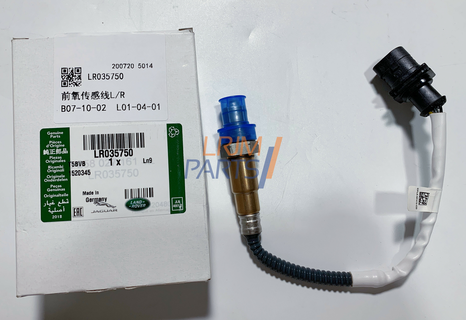 Genuine Land Rover Range Rover LR4 Sport Discovery FRONT OXYGEN SENSOR ...