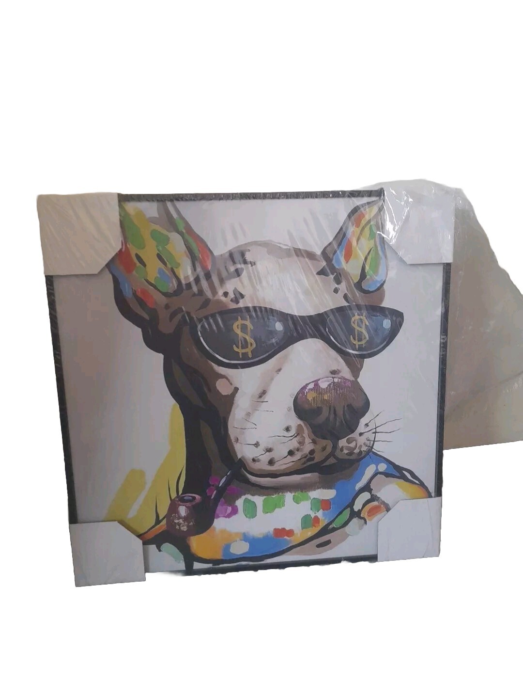 Dollar Sign Dog Picture Wall Art | eBay