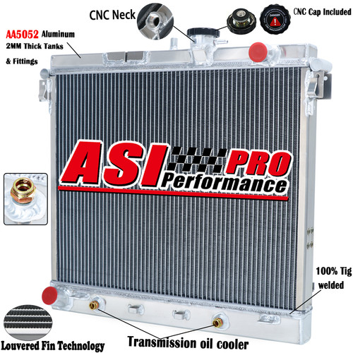 Aluminum Radiator for 2006-2012 Chevy Colorado Hummer H3 GMC Canyon 3 ...