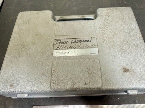 BLUE-POINT by SNAP-ON Power Cordless Screwdriver ETBSL365 with Case ...