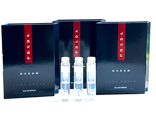 Prada OCEAN Luna Rossa Eau De Parfum Mens Cologne Sample Spray 1.2ml ...