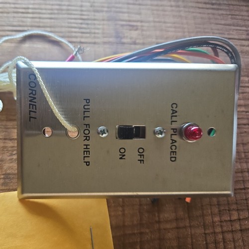 Cornell E-114-3 Bath Emergency Station Anti-Microbial Call Light Pull ...