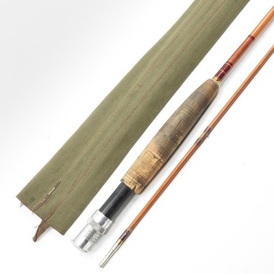 Unmarked Custom-Built Bamboo Fly Fishing Rod. 7’ 10”. See Description ...