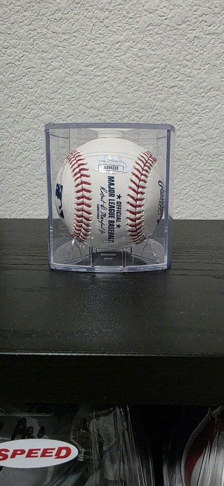 Nathan Eovaldi Signed Rawlings Official MLB Baseball JSA Rangers | eBay