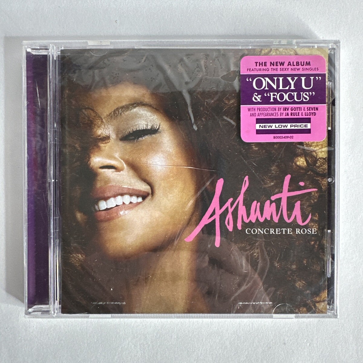 Album Ashanti Concrete Rose Concrete Rose CD: 0602498636299 (2004)