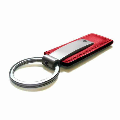Lincoln MKS Red Leather Key Chain | eBay
